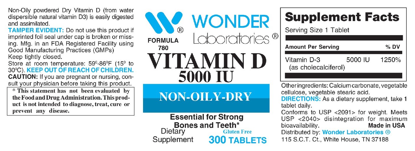 Wonder Labs - Vitamin D 5000 IU - SuppCo
