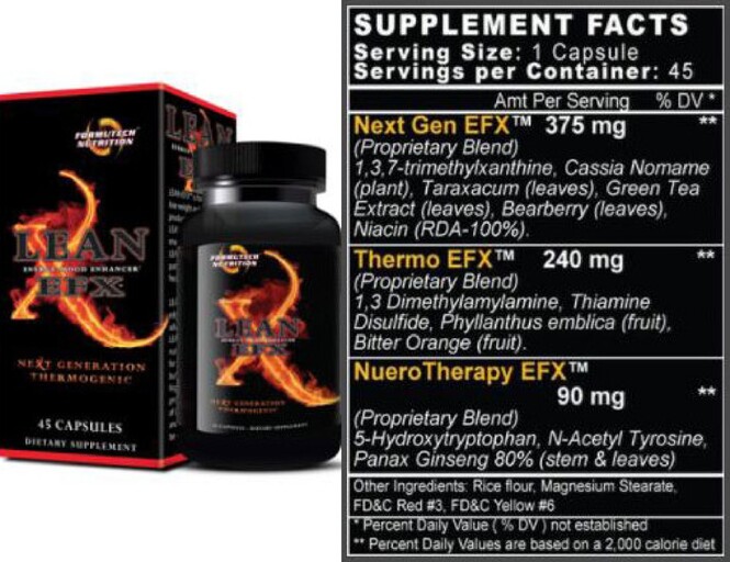 Formutech Nutrition - Lean EFX - SuppCo