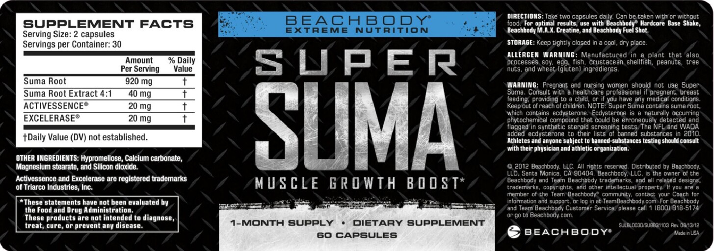 Beachbody - Super Suma - SuppCo