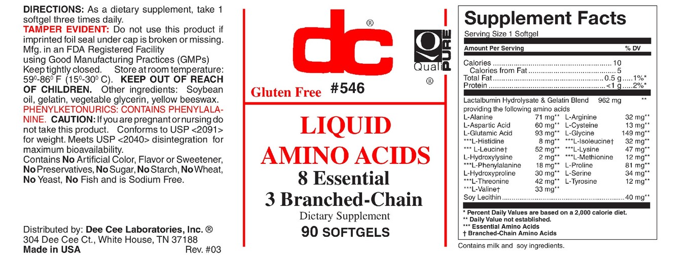DC - Liquid Amino Acids - SuppCo