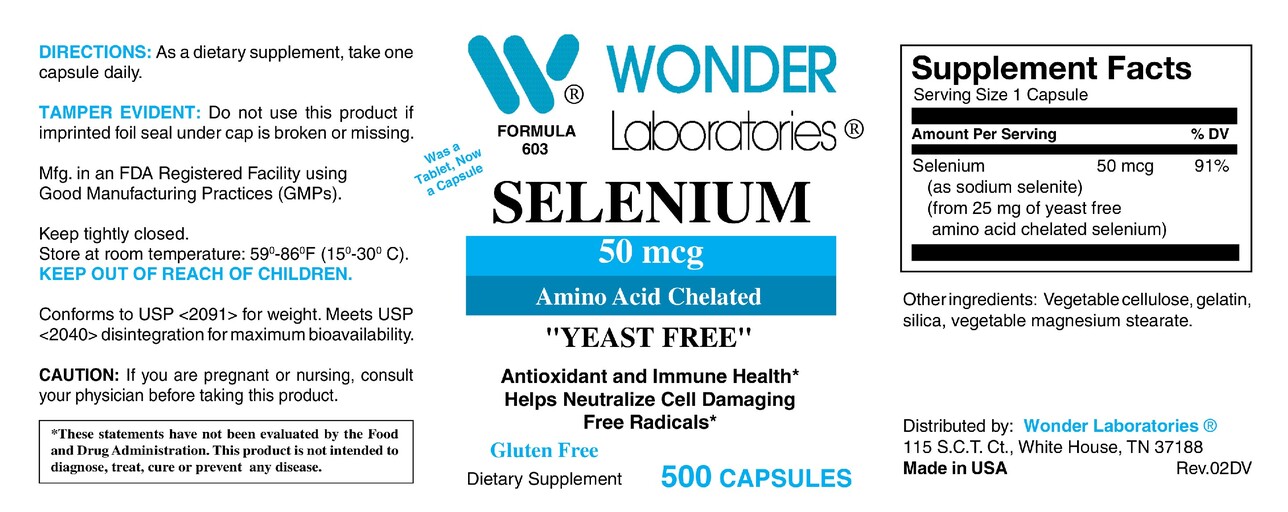 Wonder Labs - Selenium 50 mcg - SuppCo