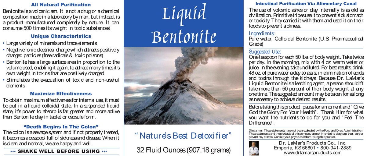 Dr. LaMar's Products - Liquid Bentonite - SuppCo
