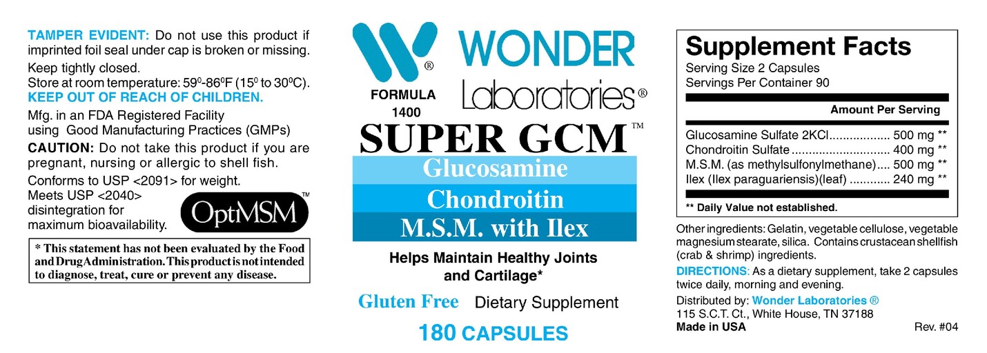Wonder Labs Super GCM | SuppCo