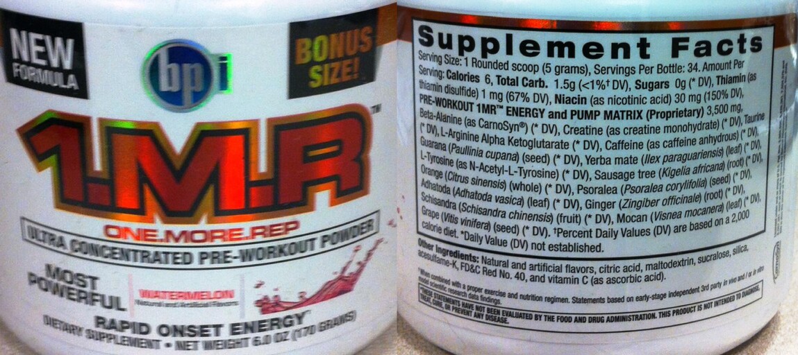 BPI Sports - 1.M.R Watermelon - SuppCo