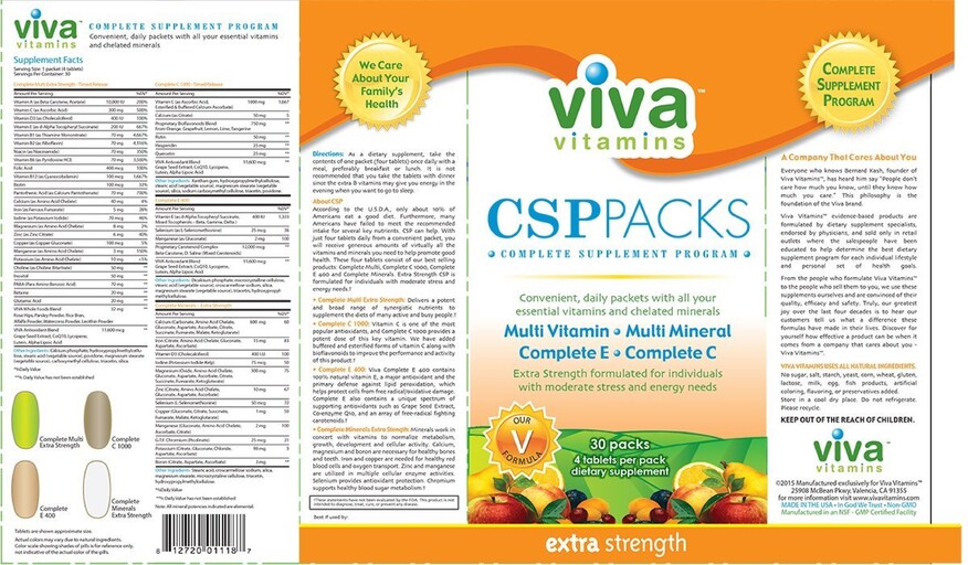 viva vitamins - Complete E 400 - SuppCo