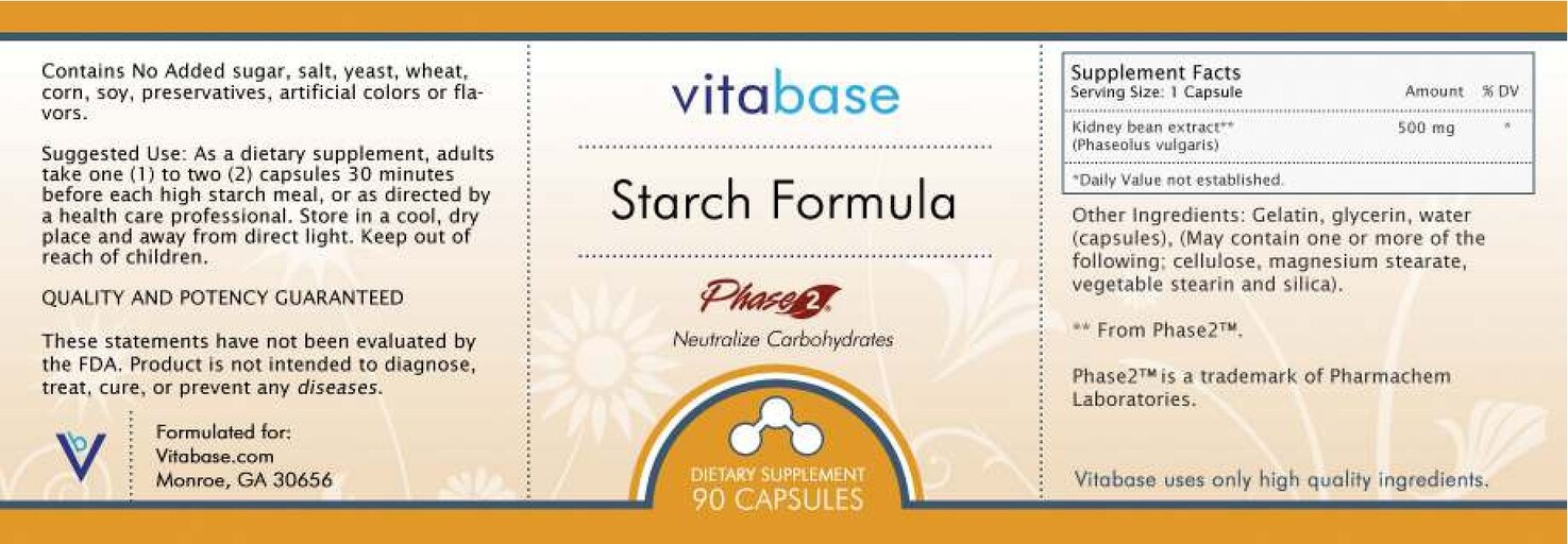 Vitabase - Starch Formula - SuppCo