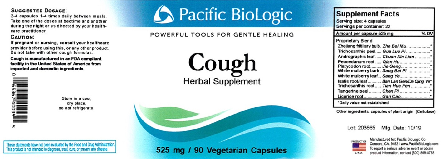 Pacific BioLogic - Cough - SuppCo