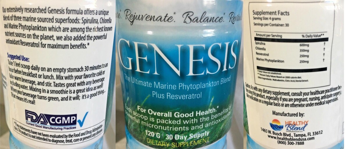 Healthy Blend - Genesis - SuppCo