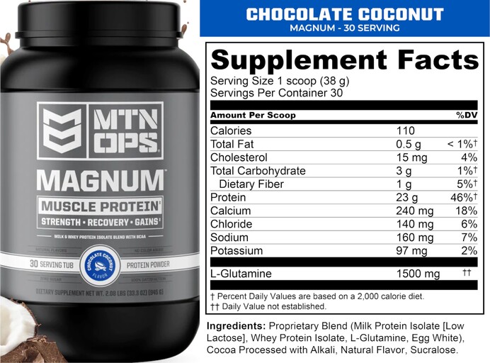 MTN OPS - Magnum Chocolate Coconut Flavor - SuppCo