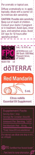 doTERRA - Red Mandarin - SuppCo