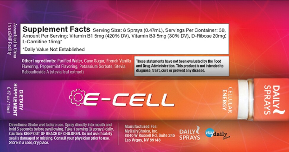 Daily Sprays - E-Cell - SuppCo