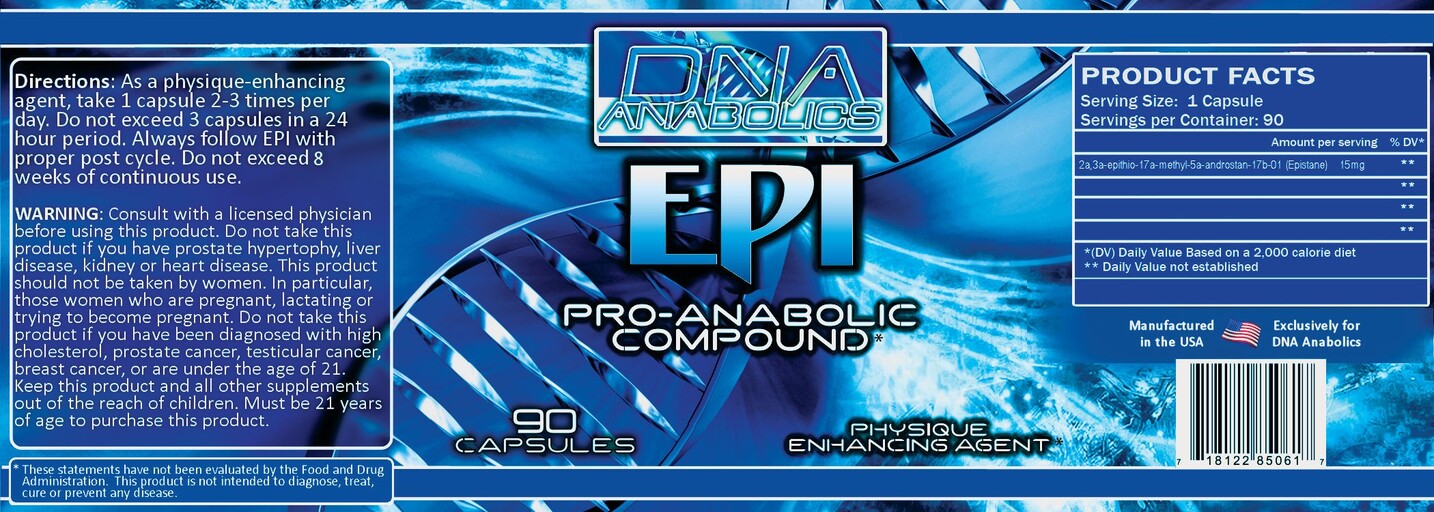 DNA Anabolics - Epi Pro-Anabolic Compound - SuppCo