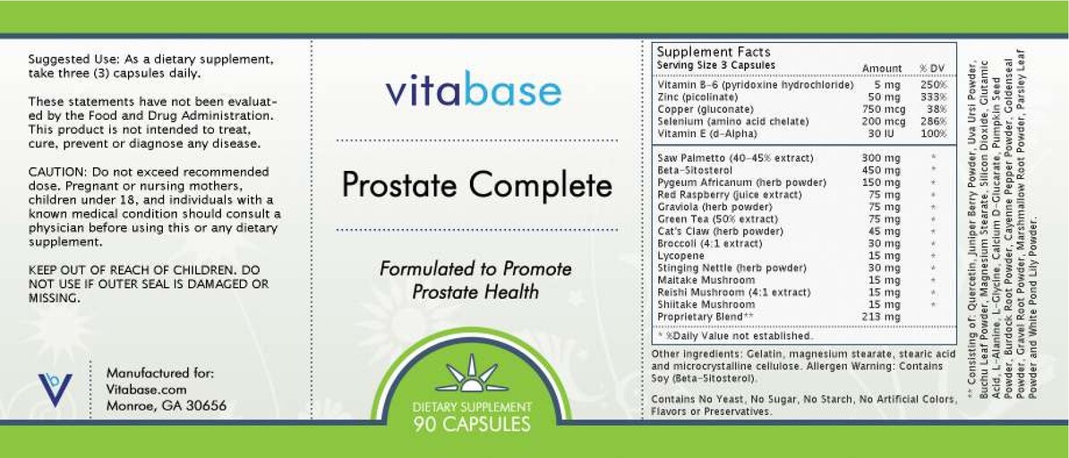 Vitabase - Prostate Complete - SuppCo