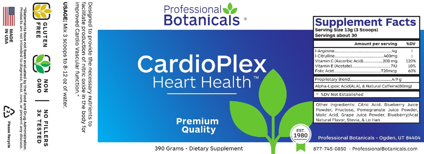 Professional Botanicals CardioPlex | SuppCo