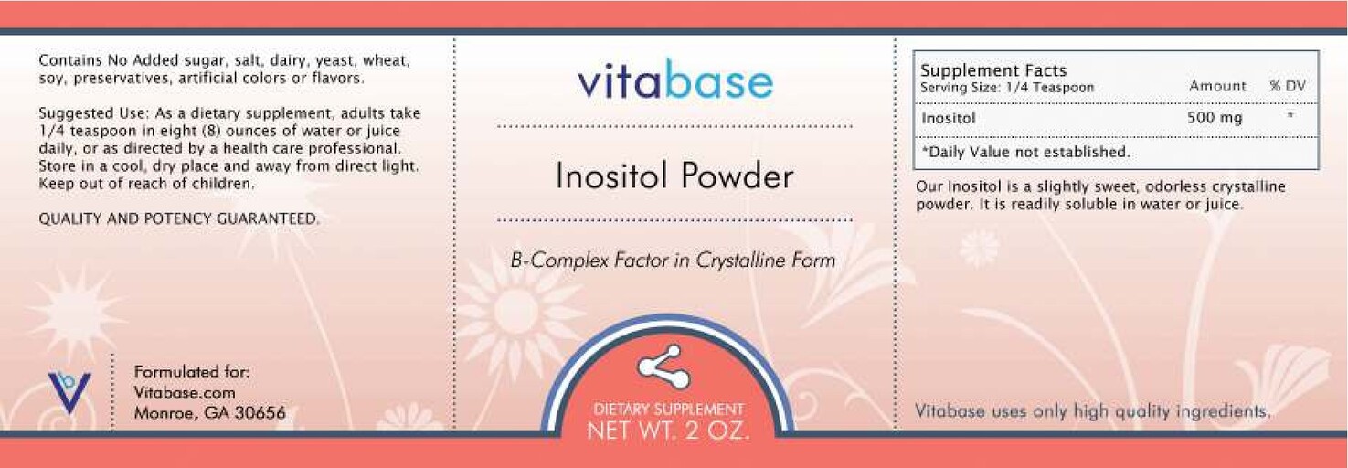 Vitabase - Inositol Powder - SuppCo