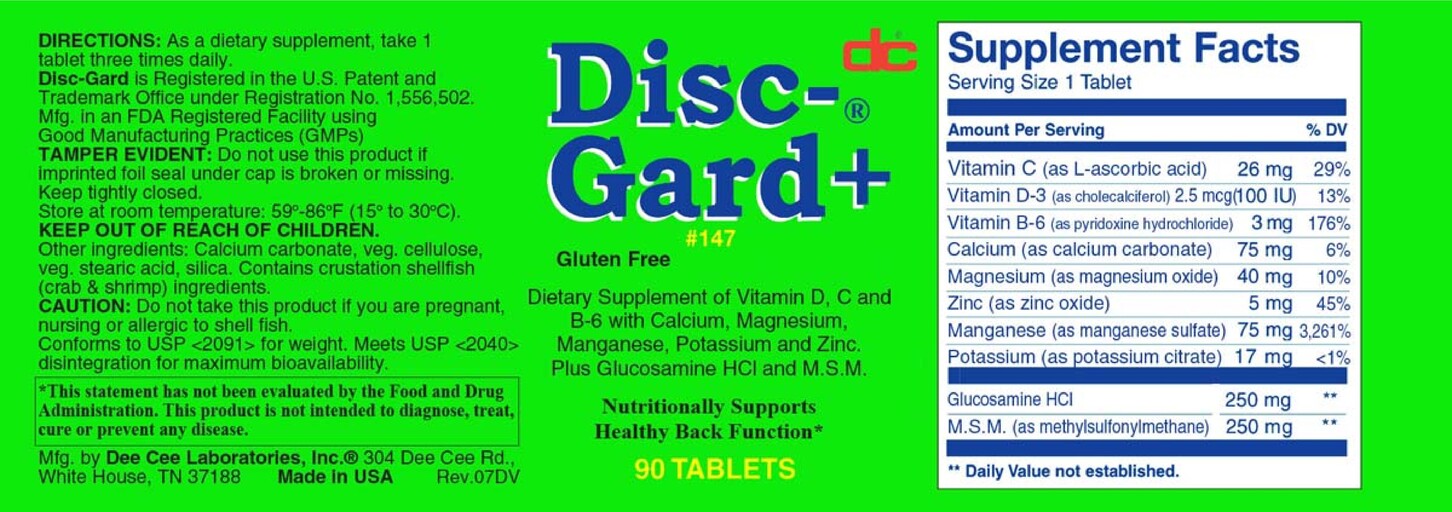 DC - Disc-Gard+ - SuppCo