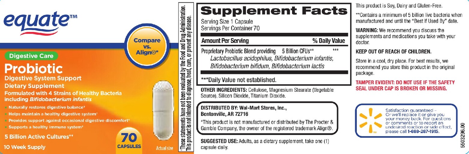 Equate Digestive Care Probiotic | SuppCo