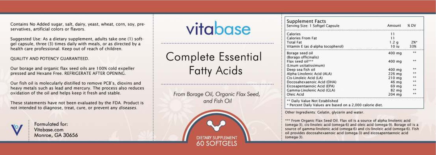 Vitabase - Complete Essential Fatty Acids - SuppCo