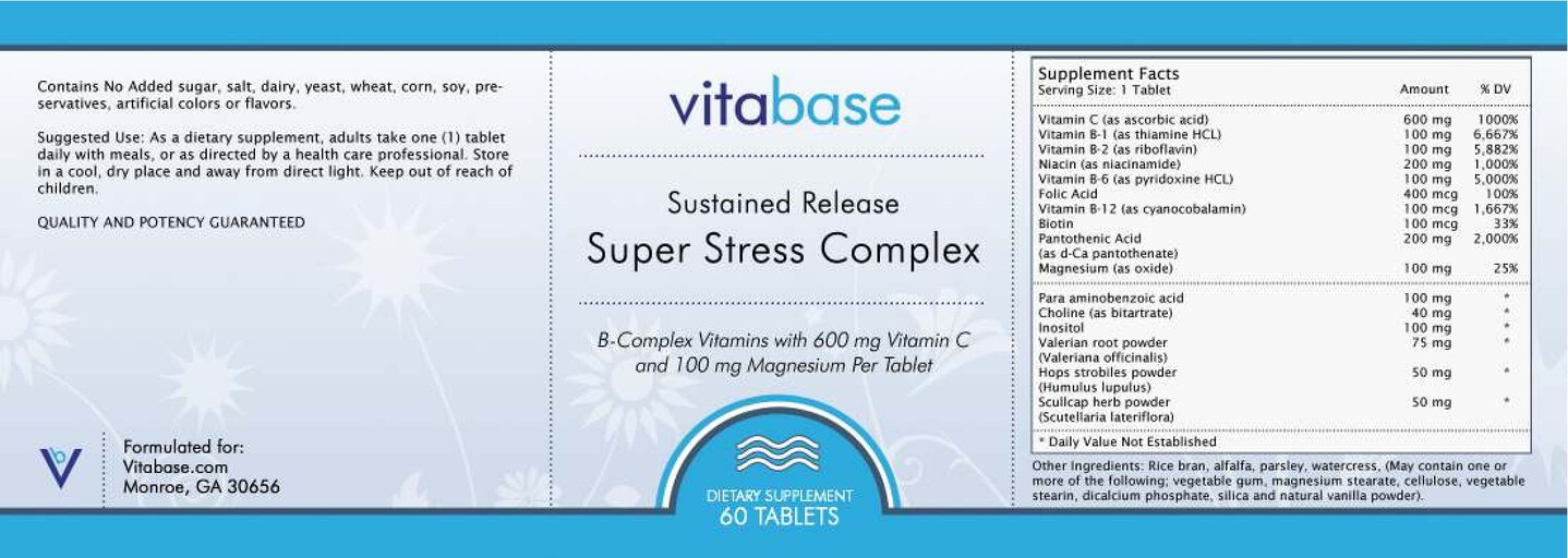 Vitabase - Super Stress Complex - SuppCo