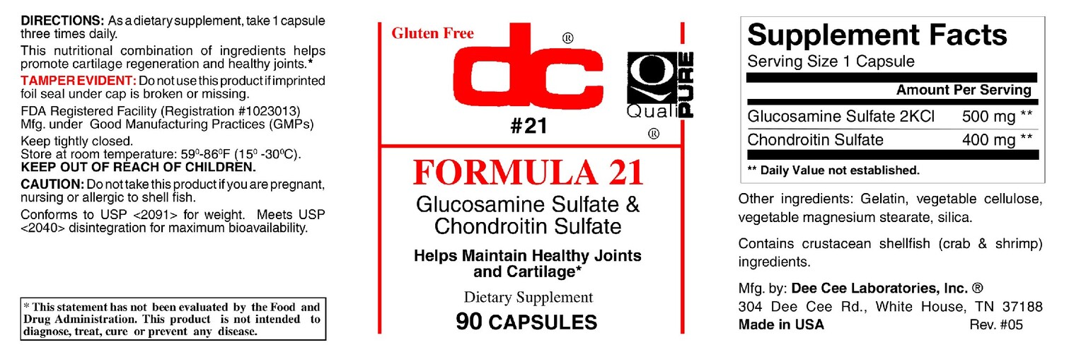 DC - Formula 21 - SuppCo