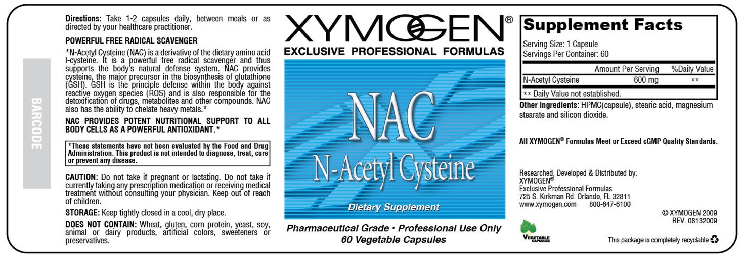 XYMOGEN - NAC N-Acetyl Cysteine - SuppCo
