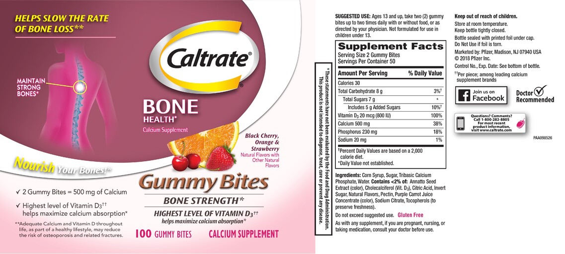 Caltrate - Caltrate Gummy Bites - SuppCo