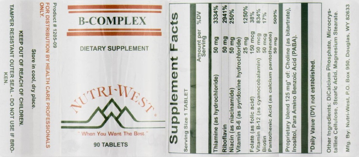Nutri-West - B-Complex - SuppCo