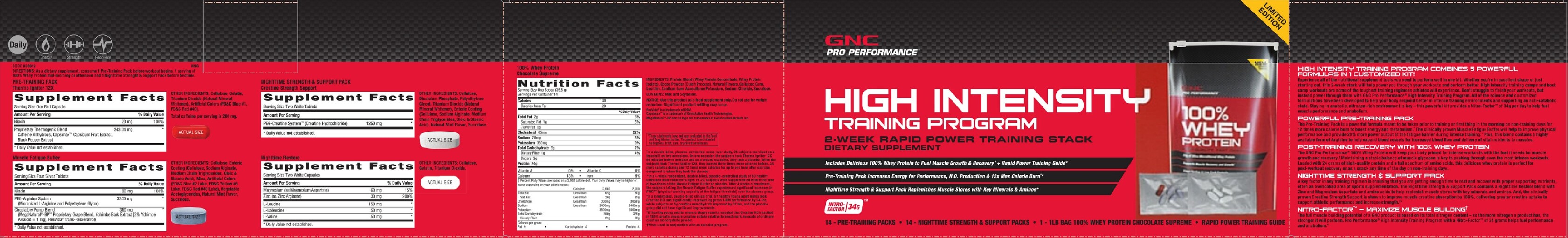 GNC Pro Performance - Muscle Fatigue Buffer - SuppCo