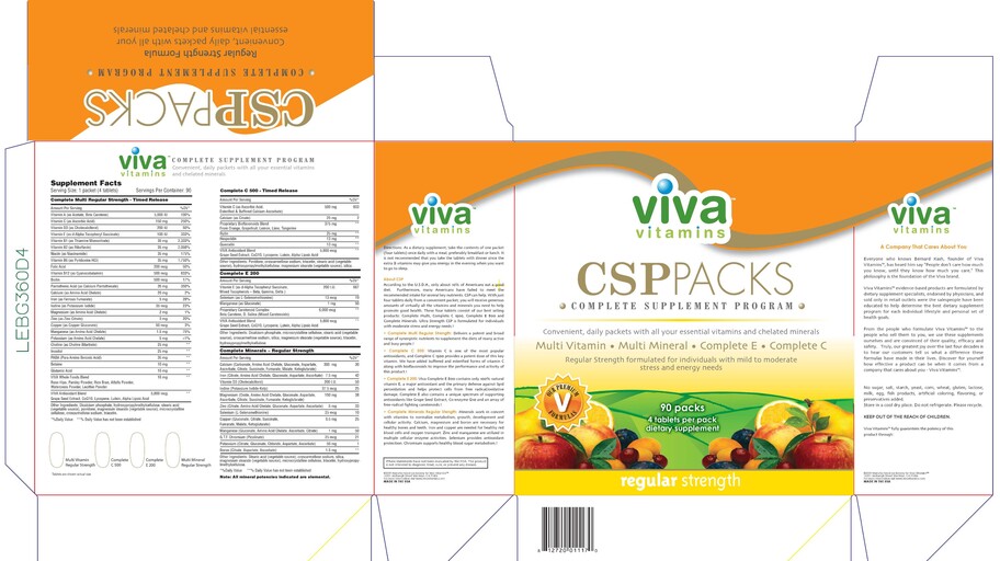 viva vitamins - Complete C 500 - SuppCo