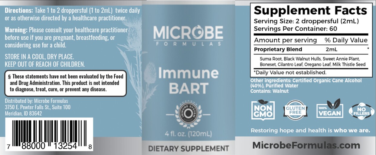 Microbe Formulas - Immune Bart - SuppCo