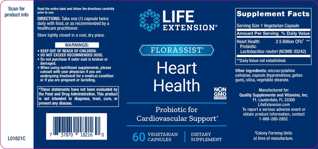 Life Extension - FlorAssist Heart Health - SuppCo