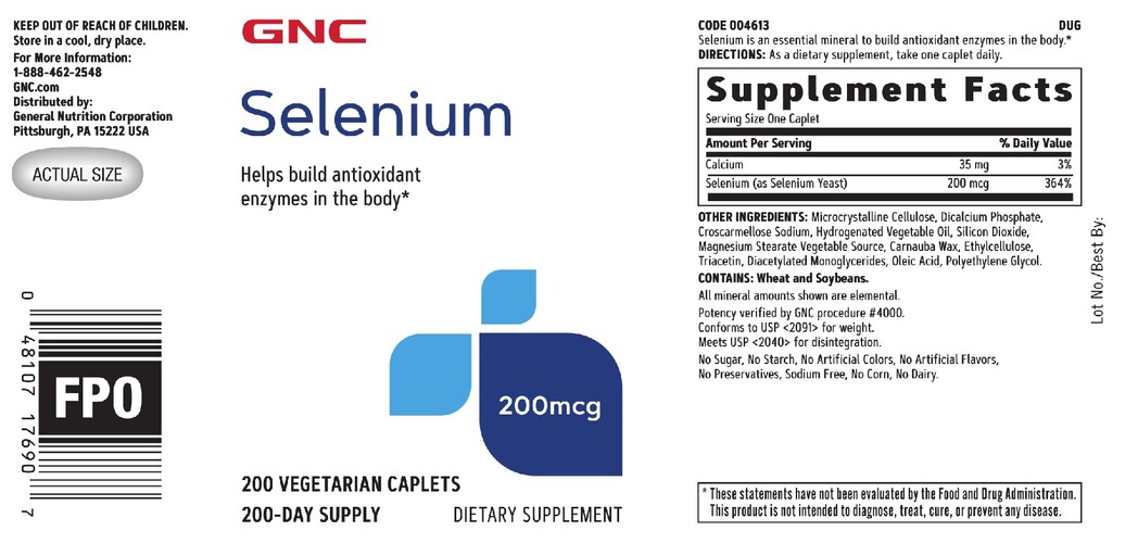 GNC - Selenium 200 mcg - SuppCo