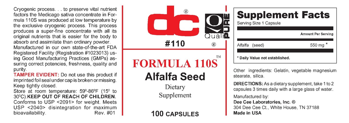 DC - Formula 110S - SuppCo