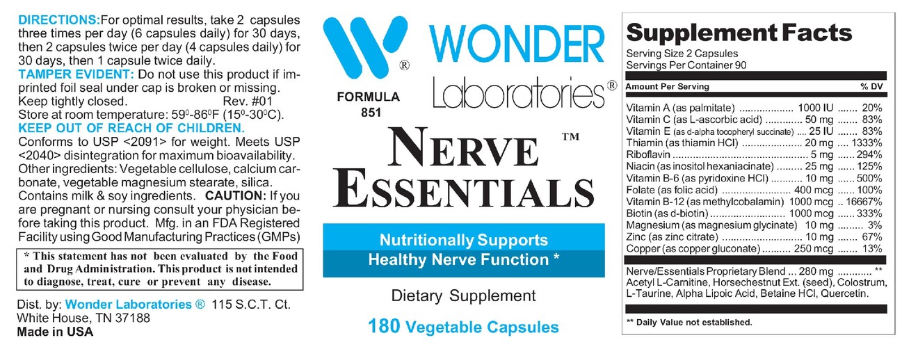 Wonder Labs - Nerve Essentials - SuppCo