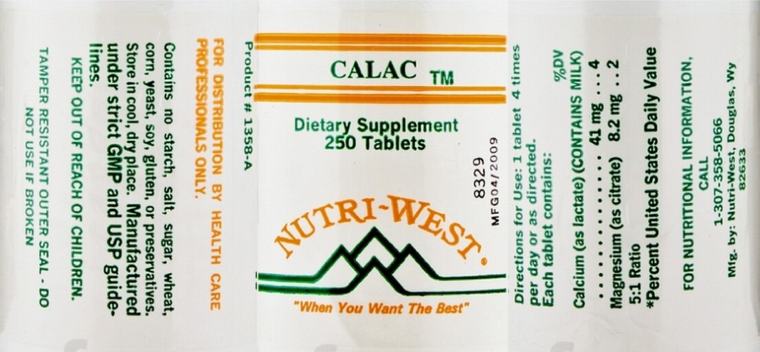 Nutri-West - Calac - SuppCo