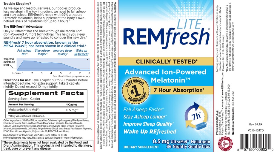 Physician's Seal - REMfresh LITE - SuppCo
