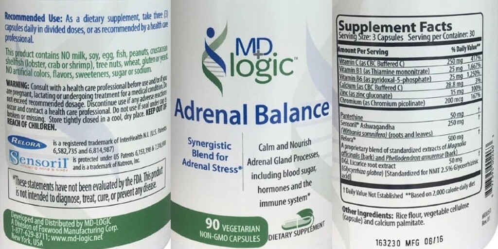 MD Logic - Adrenal Balance - SuppCo
