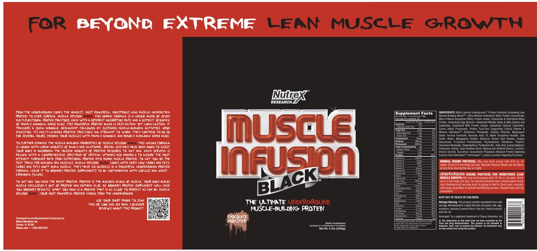 Nutrex Research - Muscle Infusion Black Chocolate Monster - SuppCo
