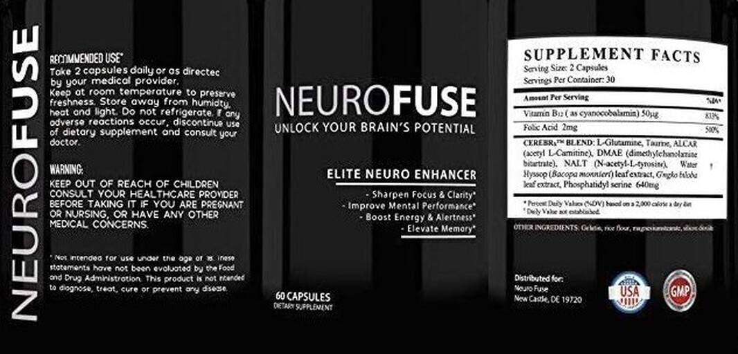 Neurofuse - Elite Neuro Enhancer - SuppCo