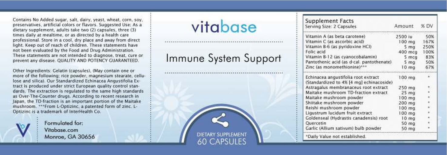 Vitabase - Immune System Support - SuppCo