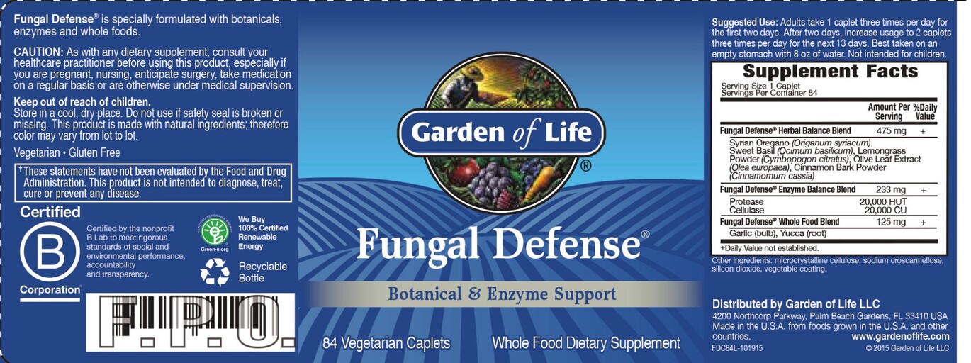 Garden of Life - Fungal Defense - SuppCo