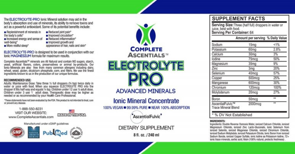Complete Ascentials - Electrolyte Pro - SuppCo