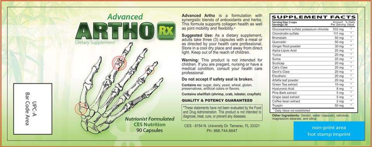 CES Nutrition - Advanced Artho Rx - SuppCo