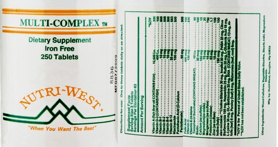 Nutri-West - Multi-Complex - SuppCo