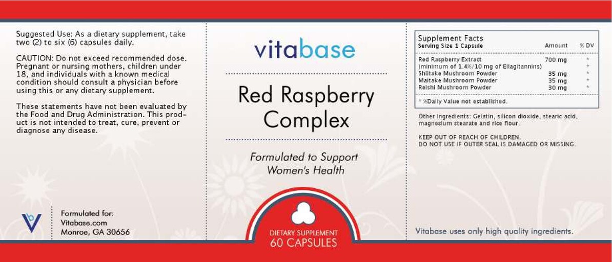Vitabase - Red Raspberry Complex - SuppCo