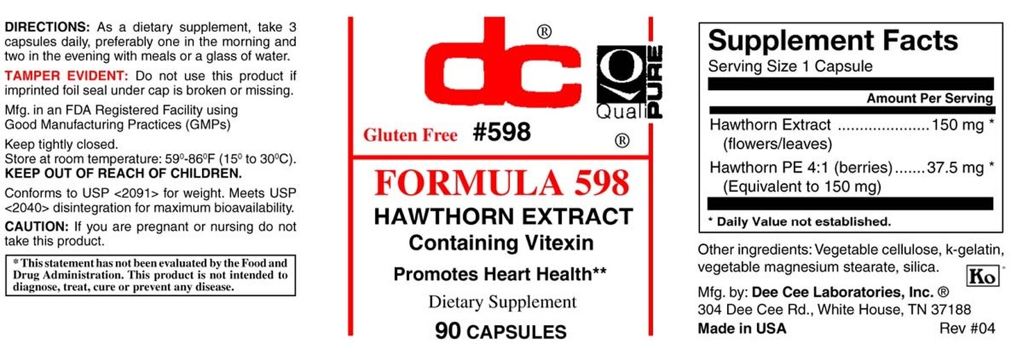DC - Formula 598 - SuppCo