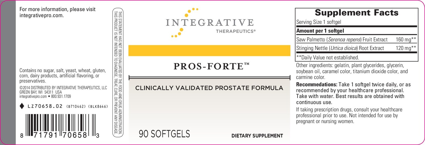 Integrative Therapeutics Pros-Forte | SuppCo