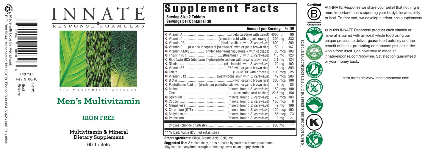 INNATE Response Formulas - Men's Multivitamin - SuppCo