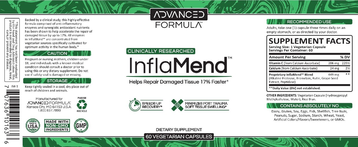 Advanced Formula - InflaMend - SuppCo