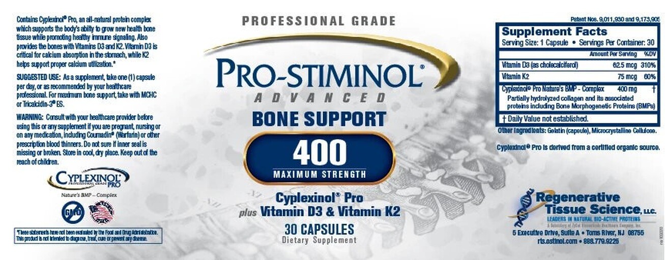 Regenerative Tissue Science - Pro-Stiminol Advanced 400 - SuppCo